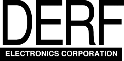 DERF ELECTRONICS Graphic Logo Decal Customized Online